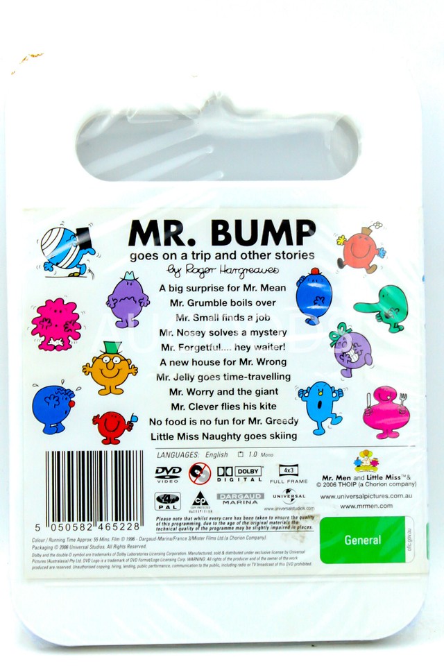 MR. BUMP goes on a trip - DVD Series Rare Aus Stock New | eBay