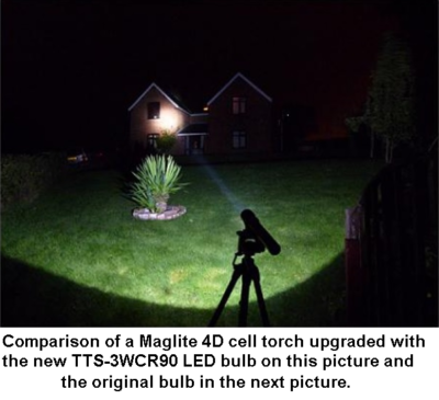 2 Cell Maglite Led Conversion TTS Maglite LED Upgrade For 3 To 6 D And