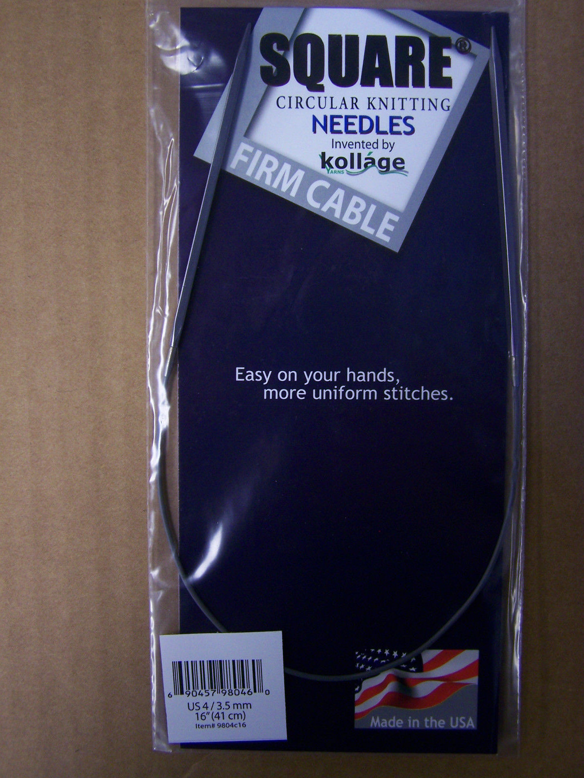 Kollage Square Circular Knitting Needles 16" FIRM | eBay