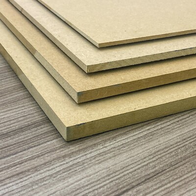 Plain MDF Sheets Boards Various Size -Select your size & quantity in ...