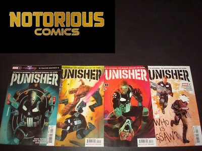 Punisher 1-4 Complete Comic Lot Set Pepose 1st Joe Garrison Marvel ...