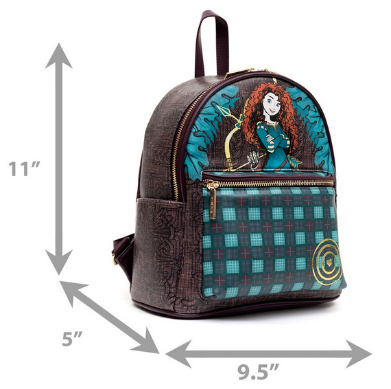 Danielle Nicole Disney Brave Merida Mini Backpack Purse Scotland ...