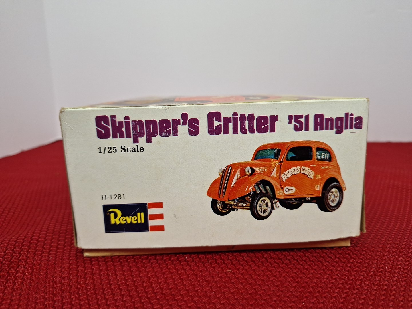 VINTAGE 1970 Revell 1:25 Scale Skipper's Critter 1951 Anglia Model Kit# ...