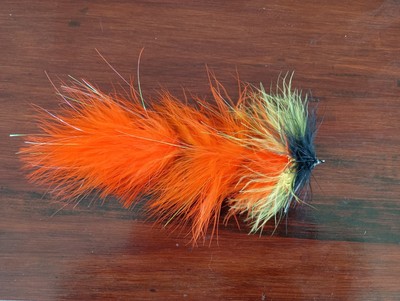 10" Weedless Jointed Double Hooks Pike Flies Muskie Peacock Bass Flies ...