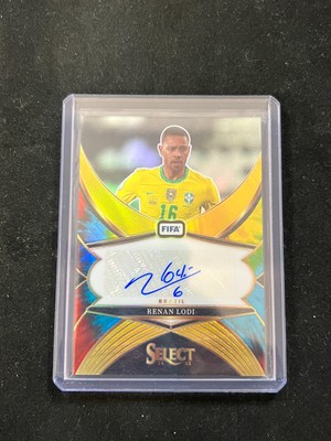 Renan Lodi 2024-25 Panini Select FIFA Signatures Auto Tie-Dye /25 ...