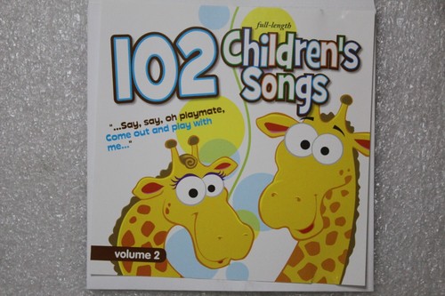 102 Full-Length Children's Songs Volume 2 CD | eBay