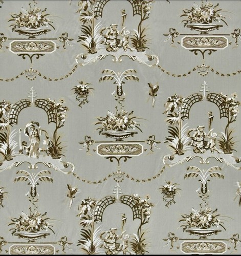 9.9 YARDS Of SAVILL ~ Platinum Designers Guild Elizabeth Drapery Fabric ...