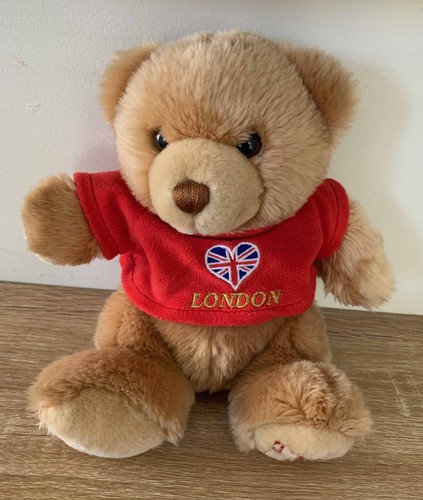 HAMLEYS - 250th Birthday Celebration Brown Teddy Bear London Plush Toy ...