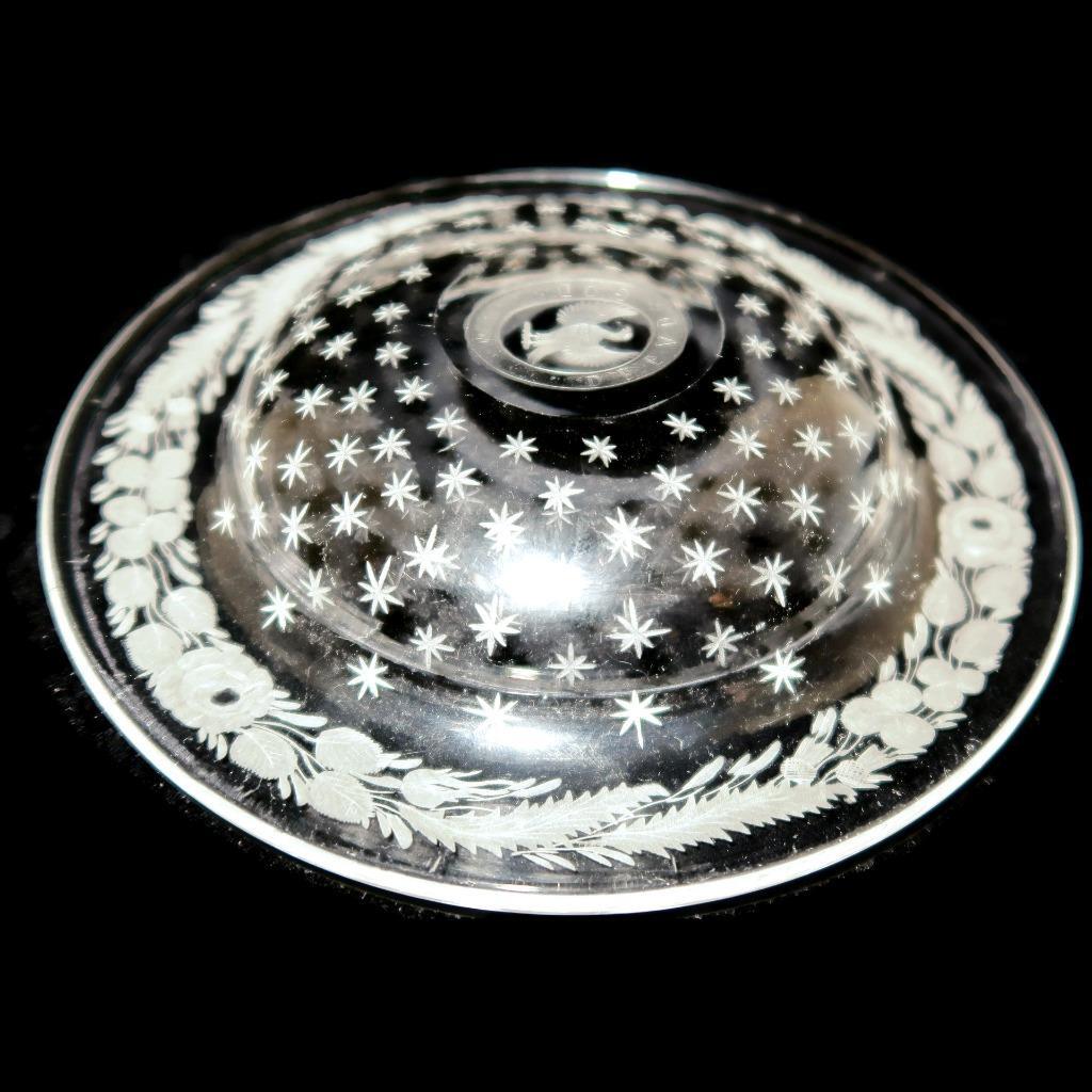 Scottish MUNRO Clan Crest Etched Bowl, Rolled Edge, 6 3/4", DREAD GOD ...