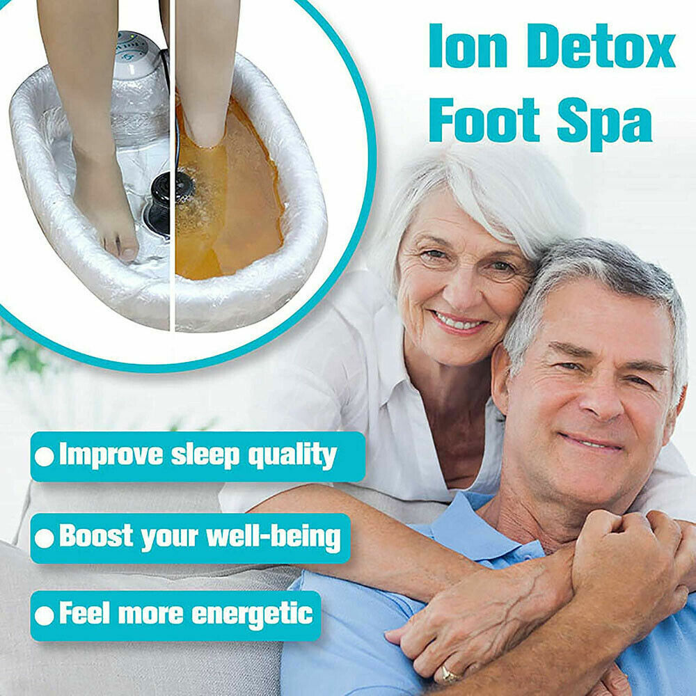 Array Arrays Ionic Detox Foot Spa Bath Ion Aqua Cell Cleanse Machine ...