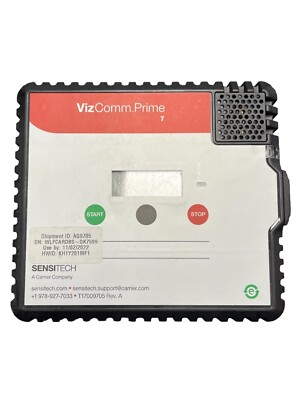 🔥🔥Sensitech VizComm Prime 7 Extended Datasheet Cargo Tracker MN ...