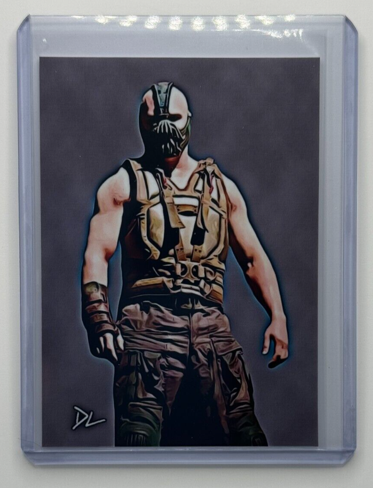 Bane Gold Limited Edition Artist Signed “The Dark Knight” Trading Card ...