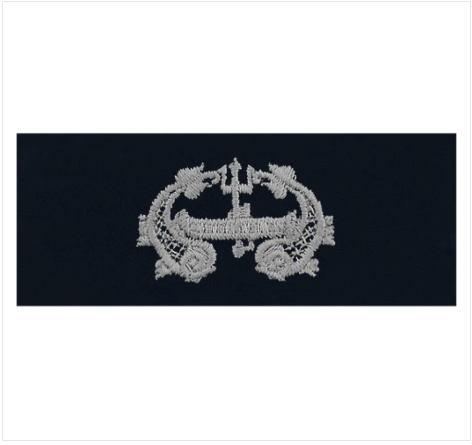 GENUINE U.S. NAVY EMBROIDERED BADGE: DEEP SUBMERGENCE ENLISTED ...