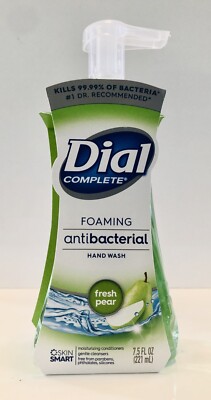 DIAL COMPLETE FRESH PEAR FOAMING HAND SOAP WASH 7.5 oz | eBay