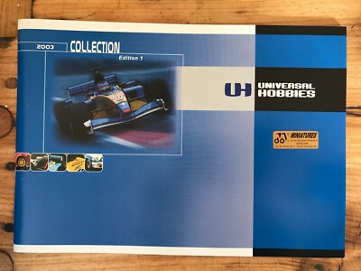 DV9542 CATALOGUE UNIVERSAL HOBBIES 2003 21X30CM 87 PAGES TRES BON ETAT ...