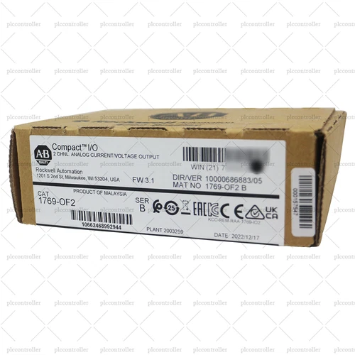 NEW AB 1769-OF2 CompactLogix 2 Pt Analog Output Module | eBay