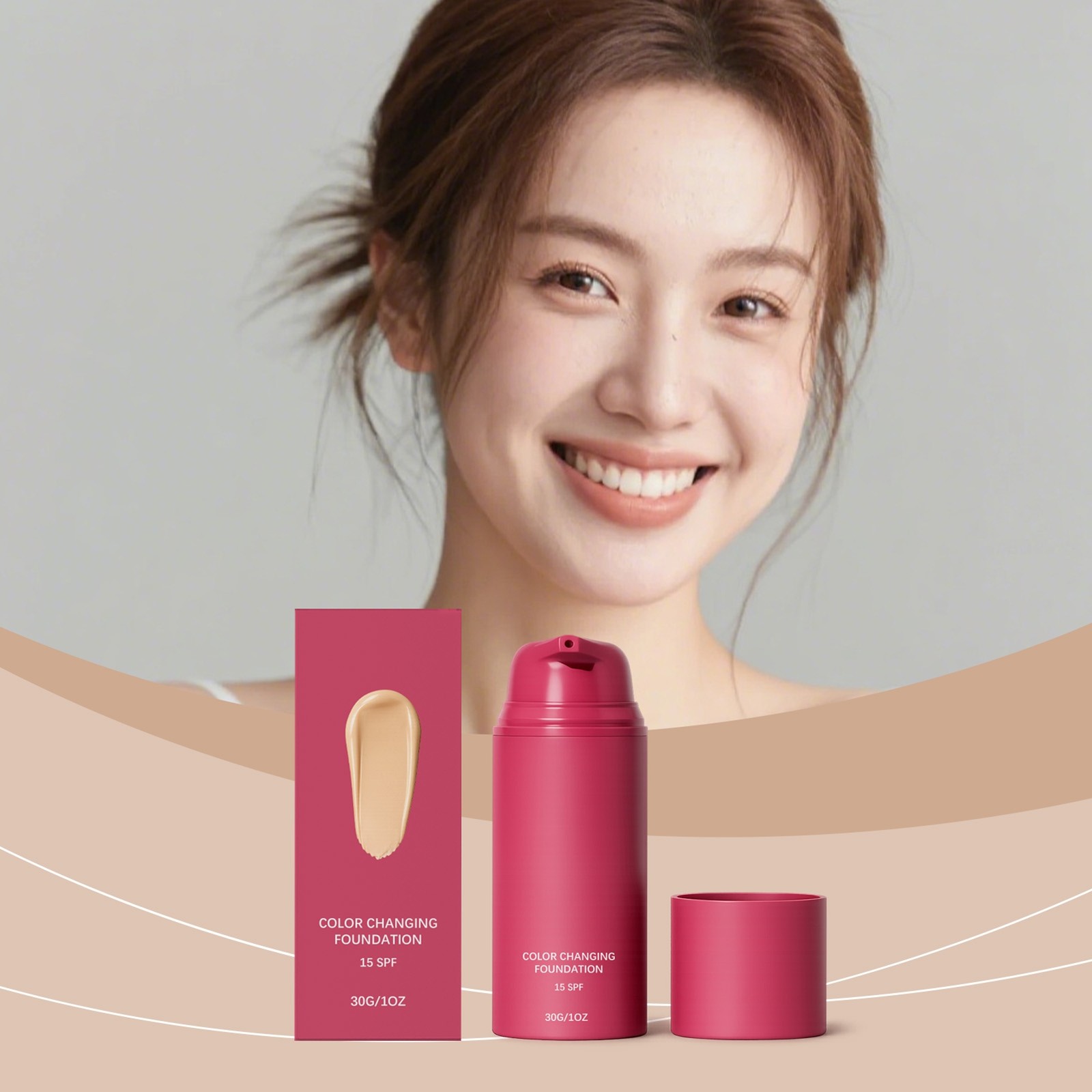 Foundation Korean, Color Changing Foundation, For All Skin Types | eBay UK