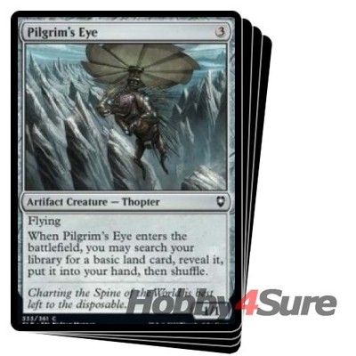 Pilgrim's Eye X4 M/NM Magic MTG Commander Legends: Battle For Baldur's ...