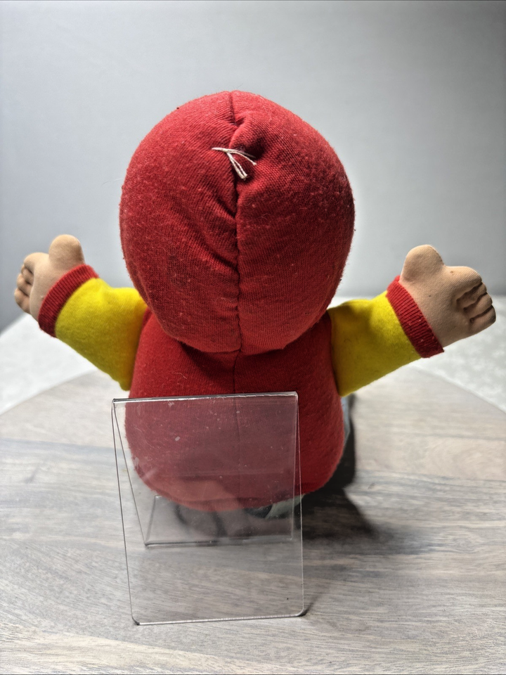 Vintage Cabbage Patch Kids Koosa Doll Red Hoodie 1980s Coleco Plush Toy ...