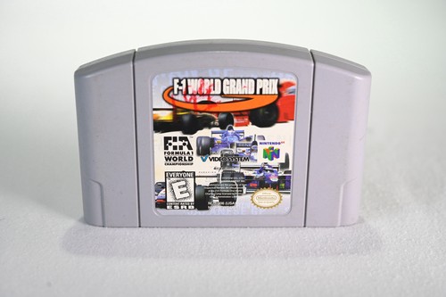 Nintendo 64 N64 F1 F-1 World Grand Prix | eBay