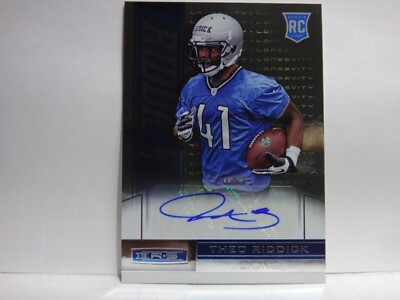 2013 Rookies & Stars Longevity Parallel Signatures Theo Riddick Rookie ...
