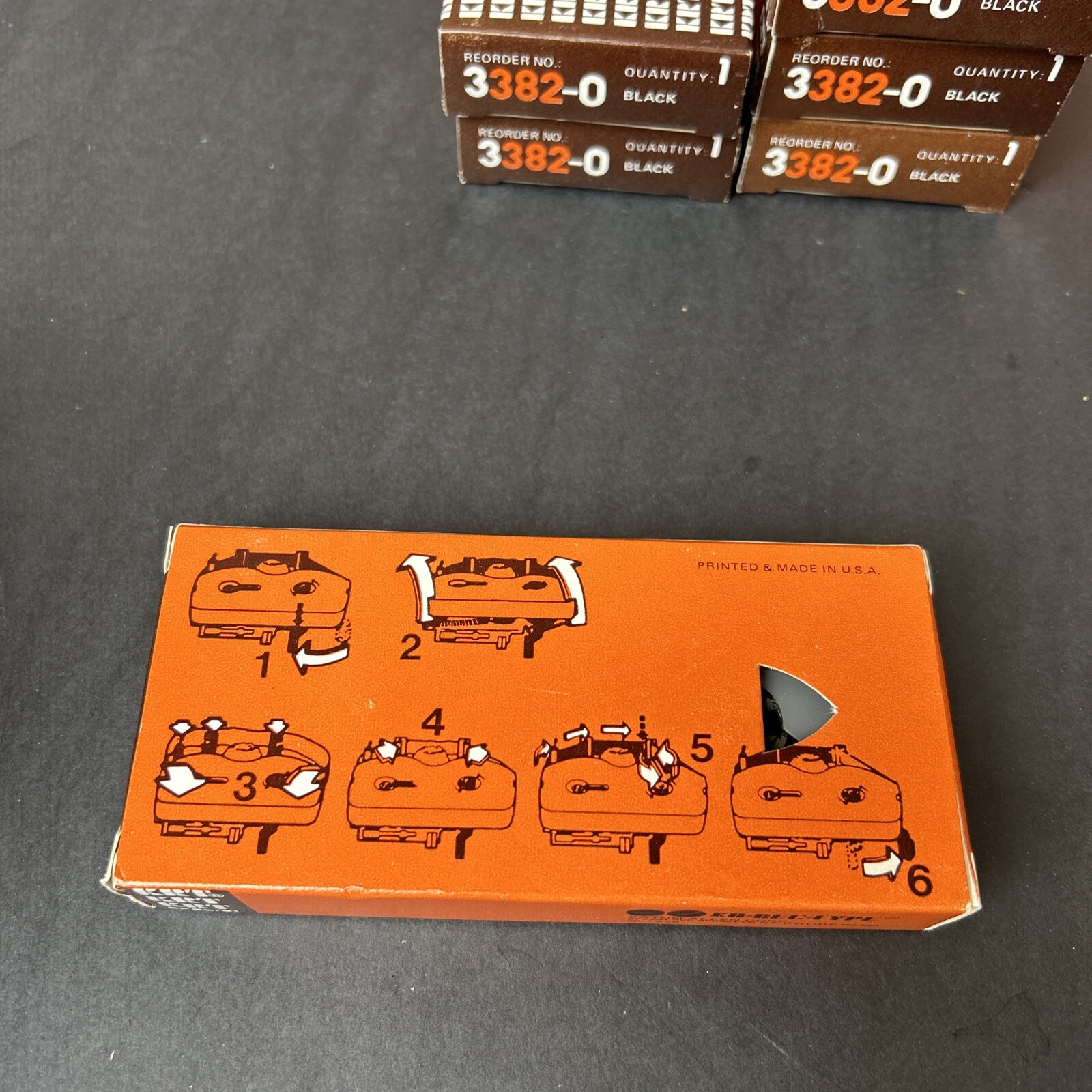 (6) Ko-Rec-Type KFR Ribbon IBM Selectric II IBM Mag card IBM Memory ...