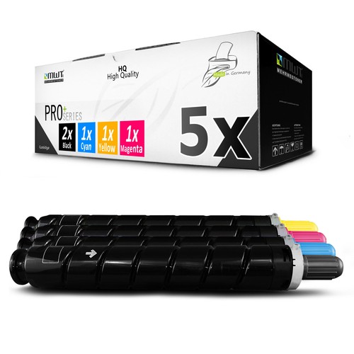 5x Toner f r Canon C2230 C2225i C2020 IR-C2020i IR-C2220L IR-C2030i ...