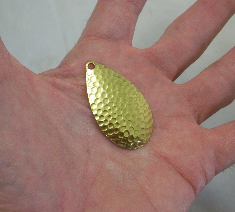 Indiana Blades Hammered Brass choose sizes #4, #5, #6, #7 ( 5 count ...