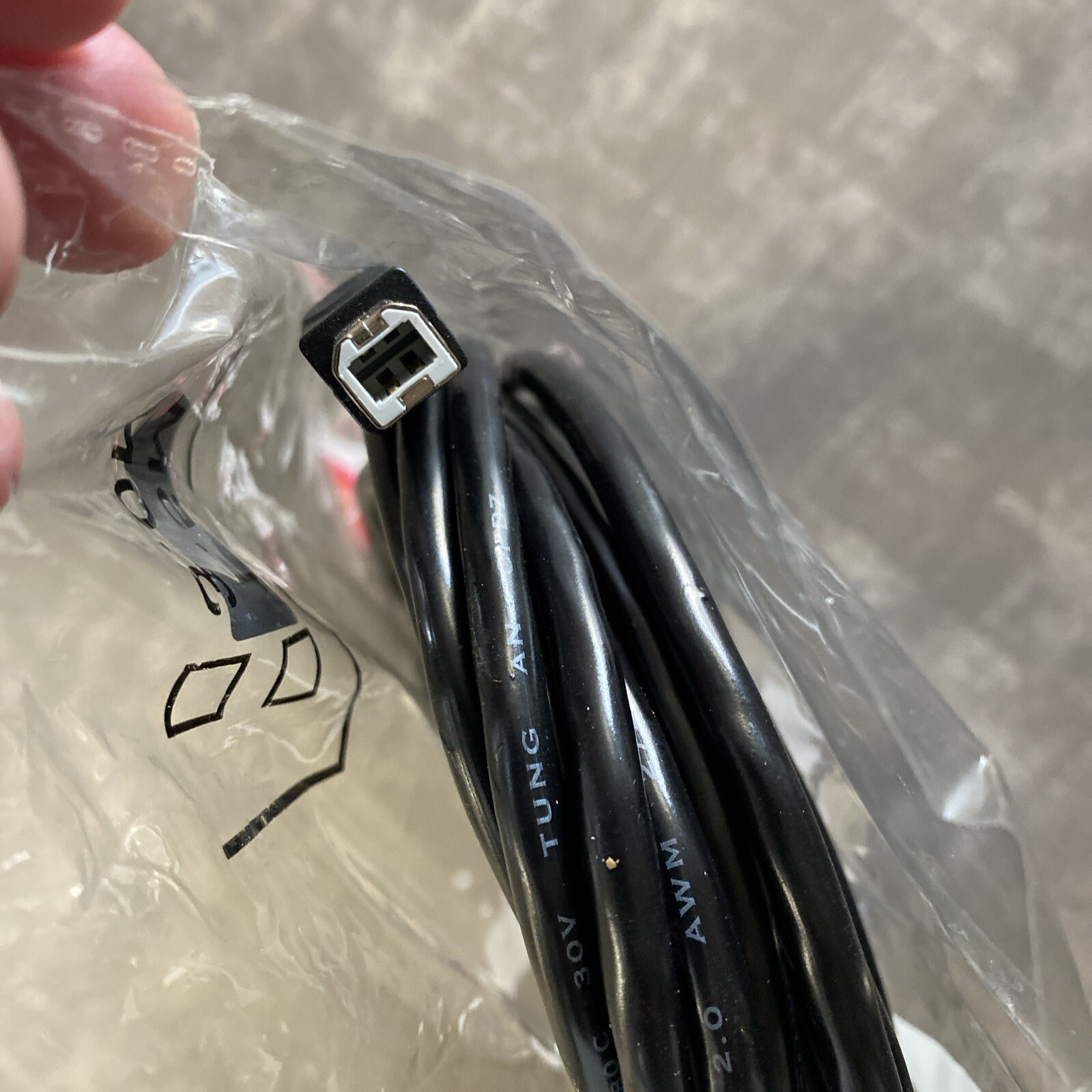 25 Ft USB 2.0 High Speed Type A Male to Type B Male Printer Scanner ...