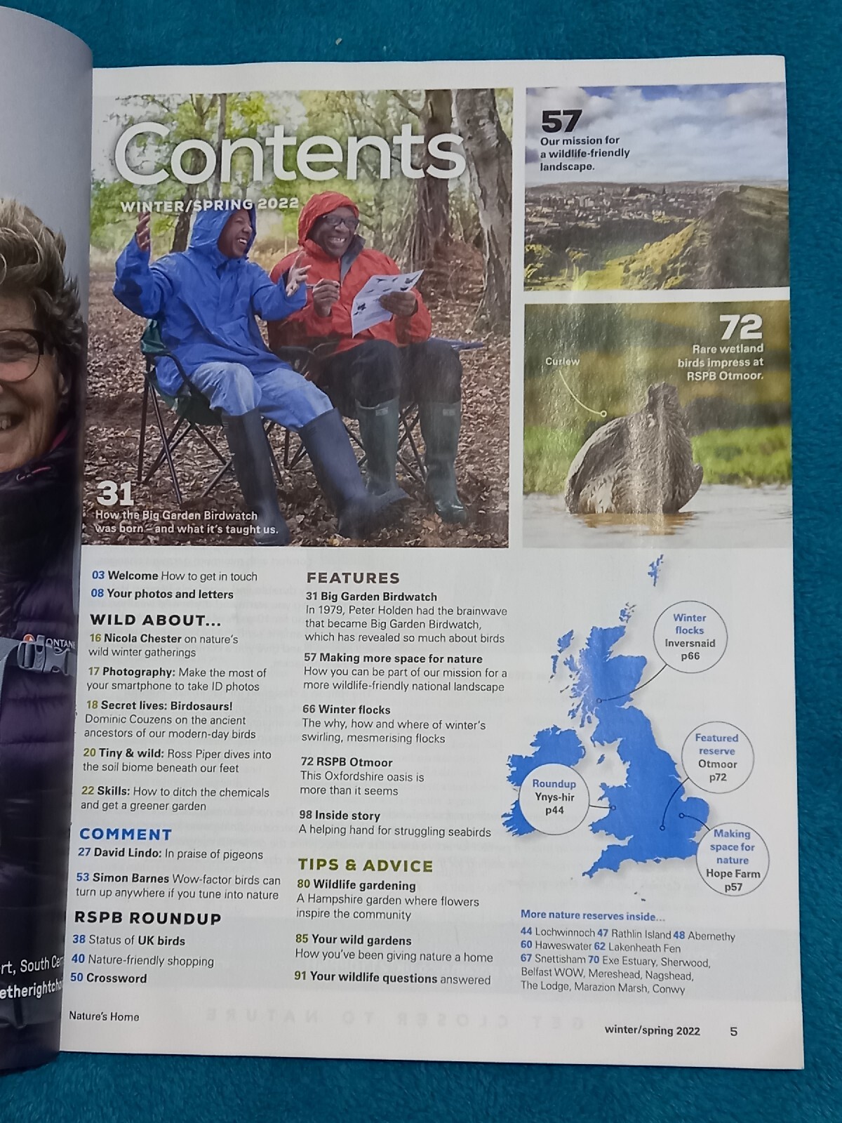 Nature's Home - The RSPB Magazine - Winter/Spring 2022 - Flocks Life ...