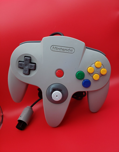 Tight OEM Stick! New Capacitor! Nintendo 64 Controller - Grey ...