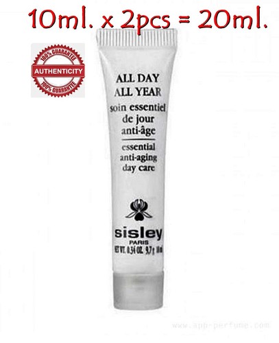 2xSamples Sisley All Day All Year essential anti aging day care 0.34oz ...