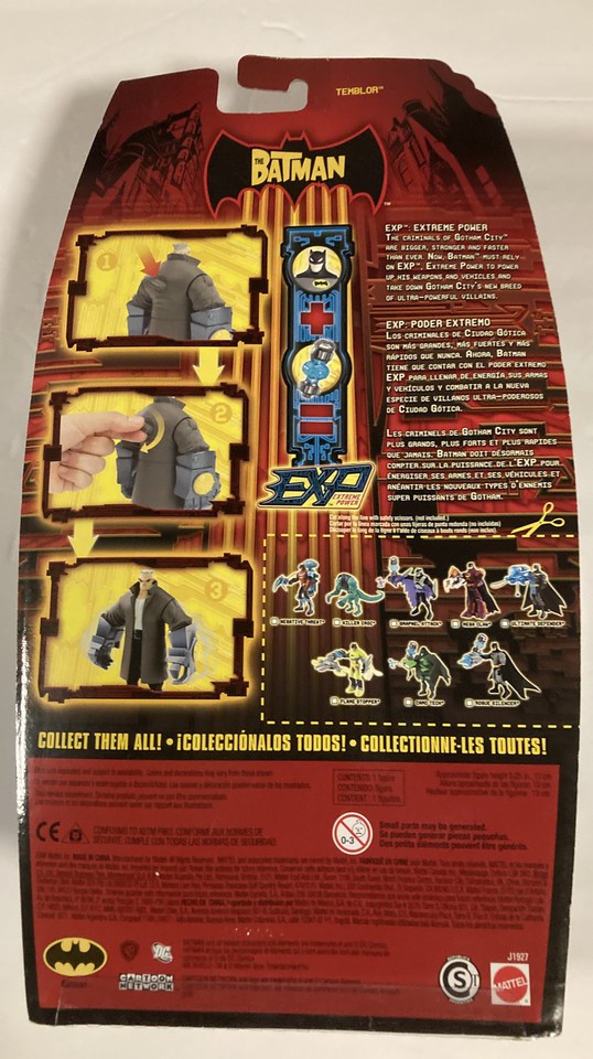 Batman EXP Extreme Power Figures (Mattel) Temblor 2006 | eBay