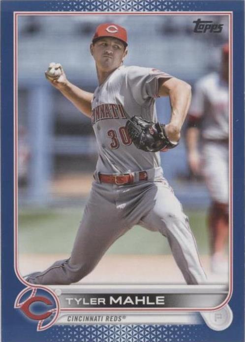 2022 Topps Update Series - Tyler Mahle #US21 Royal Blue for sale online ...