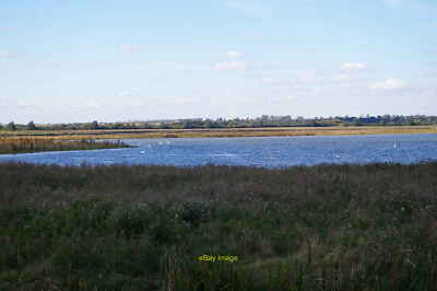 Photo 12x8 Lake in former gravel pit, Ouse Fen Earith c2007 | eBay UK