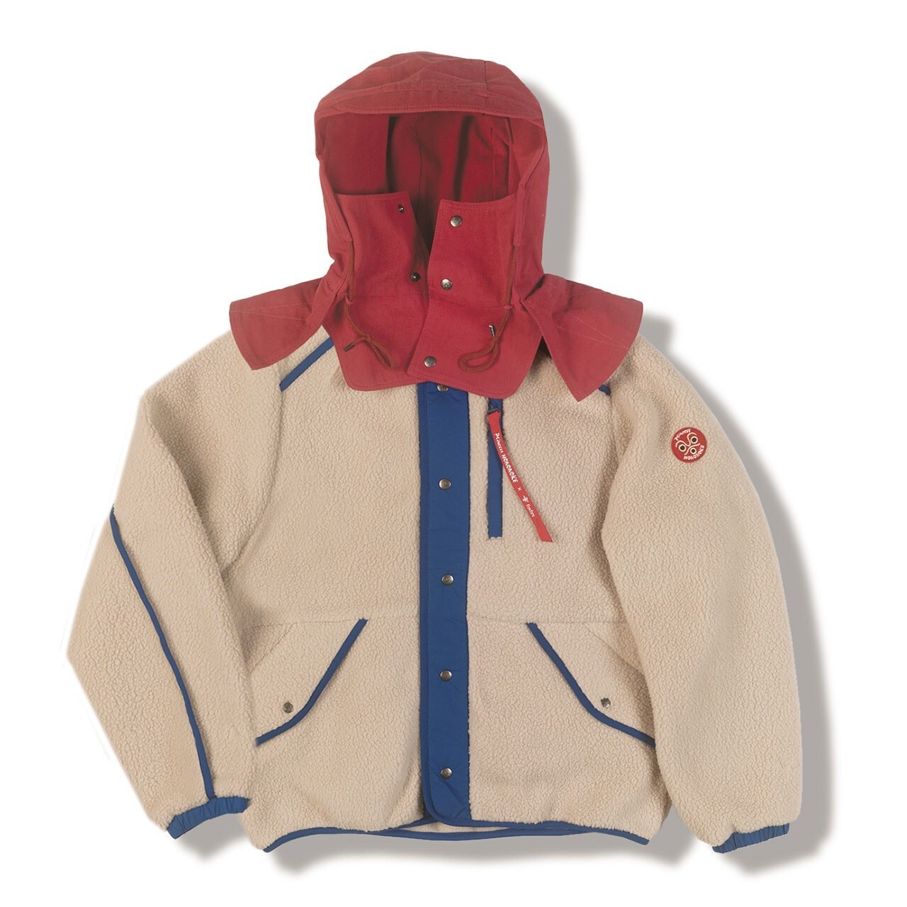 Ghibli Princess Mononoke x Foxfire Ashitaka Fleece Jacket Unisex Size S ...