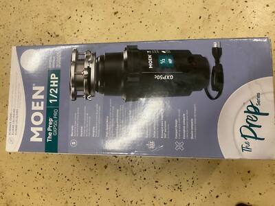 Moen GXP50C GX PRO Series 1/2 hp Garbage Disposal Black 26508261804| eBay