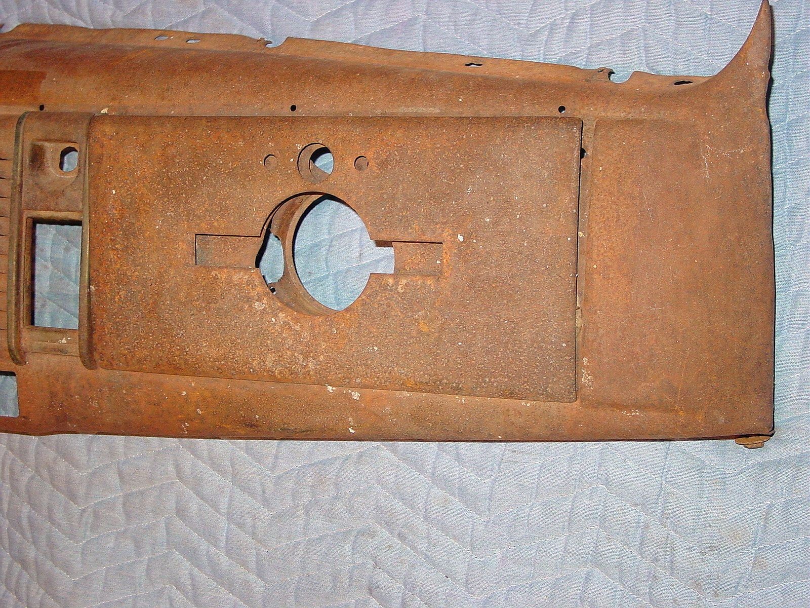 ANTIQUE 1939 Ford Deluxe Dash Dashboard Sedan Coupe Plus Glove Box Door ...