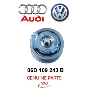 Genuine FSI Timing Belt Tensioner, Tensioner Pulley 06d109243B fits 2 ...