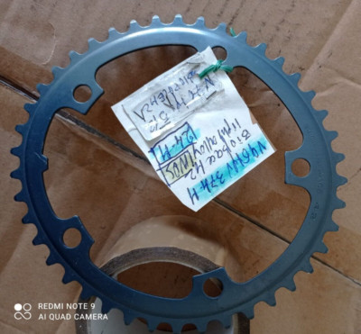 NOS SHIMANO BIOPACE-SG A-46 CHAINRING 46 TEETH OVAL SHAPE CORONA BICI ...