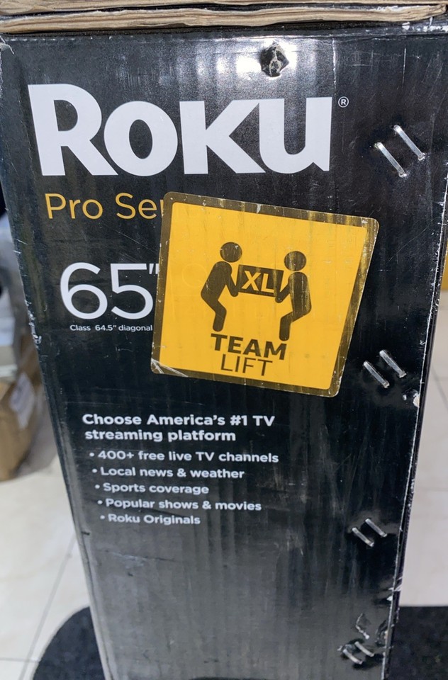 Roku 65" Class Pro Series Mini-LED QLED 4K Smart RokuTV | eBay