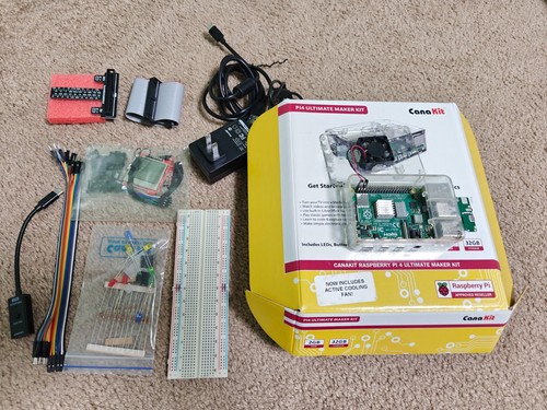 CanaKit Raspberry Pi 4 Ultimate Maker Kit, 2GB RAM w/ Original Packages | eBay