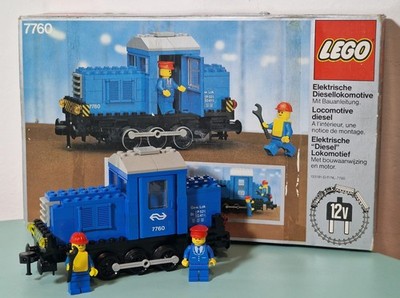 Lego vintage set Legoland Train 12V 7760 Electric Diesel Locomotive ...