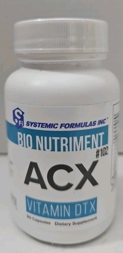 Repellerking Bio Nutriment ACX Vitamin DTX 60 Capsules | eBay