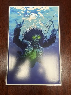 EVIL ERNIE #3 SUYDAM NIRVANA NEVERMIND HOMAGE VIRGIN VARIANT 2022 ...