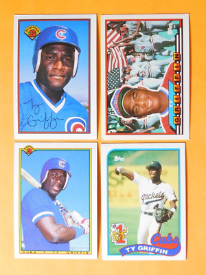 Ty Griffin 4 Card Lot W/ROOKIES!!!!! | eBay