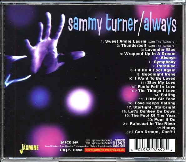 CD Sammy Turner - Always | eBay