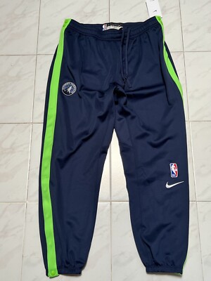 Nike Minnesota Timberwolves NBA Team Issued Tearaway Blue Warm Up Pants ...
