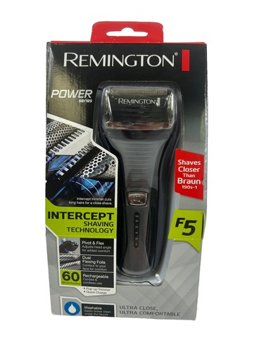 Remington F5800 Power Series Foil Shaver Black New Sealed 74590518665| eBay