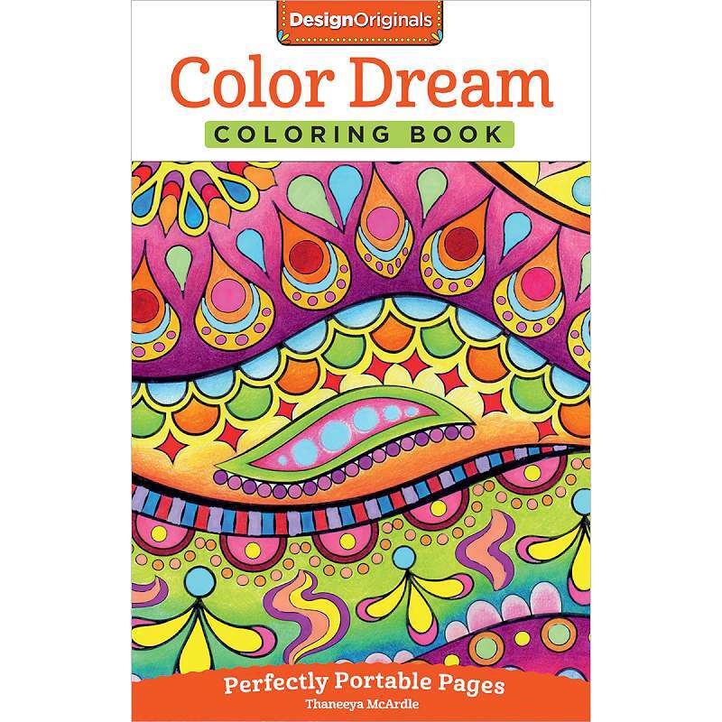 Design Originals Color Dream Coloring Book 9781497200364| eBay